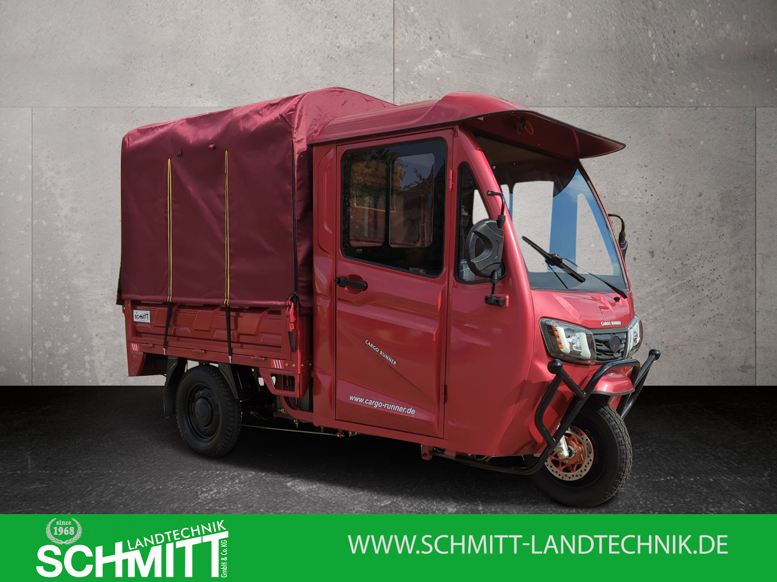 CARGO RUNNER von Schmitt - Mega mit Kabine und Standheizung